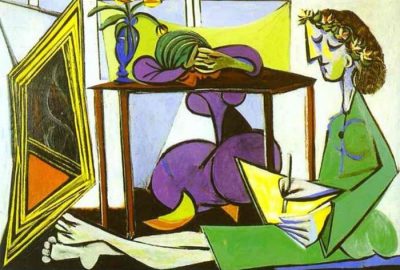 Pablo Picasso ve 4 Rakamı | matematikciler.com